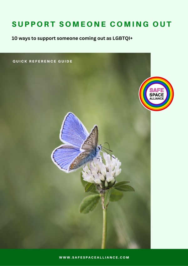 Safe Space Alliance Developed Resources – Safe Space Alliance
