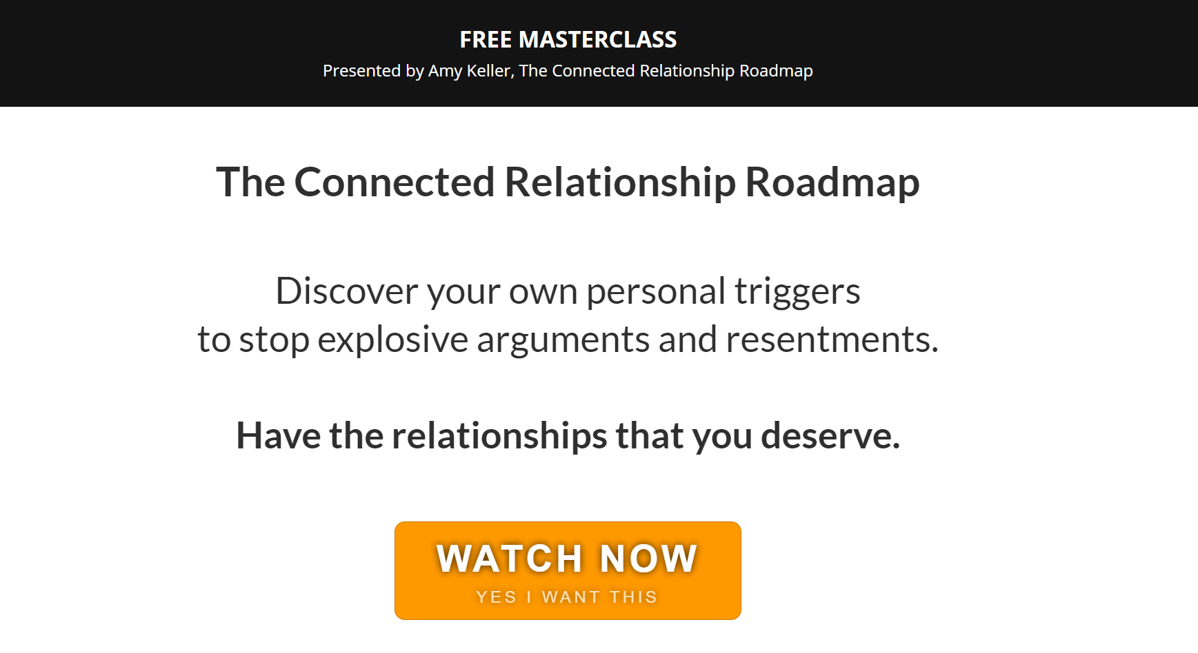 FREE MASTERCLASS- The Connected Relationship Roadmap – Safe Space Alliance