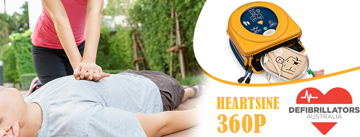 Heartsine 360p Defibrillator – Defibrillators Australia – Safe Space Alliance
